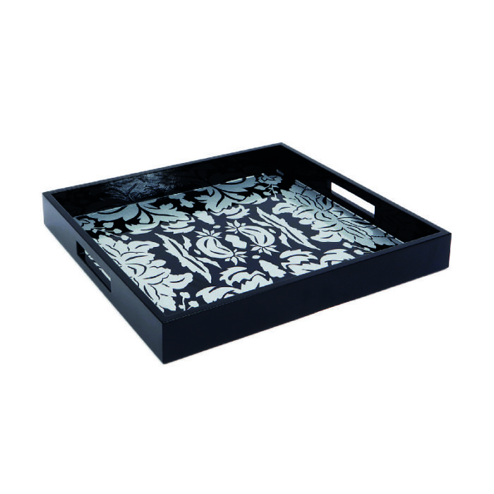 Aslotel Deluxe Hospitality Tray, Walnut - Hotel Bedrooms - Aslotel
