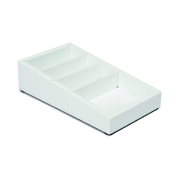 Aslotel Deluxe Hotel Sachet Container, High Gloss, Black - Aslotel