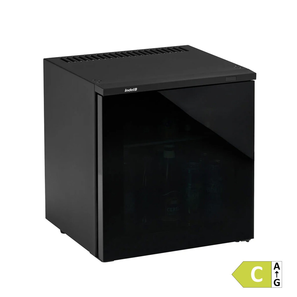 Indel B Ecosmart K 20 PV Black Compressor Minibar - Aslotel