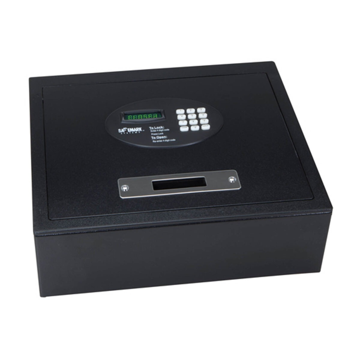 Safemark DN 5.4 15" Electronic Top Opening Safe Black With MIWA Lock ...